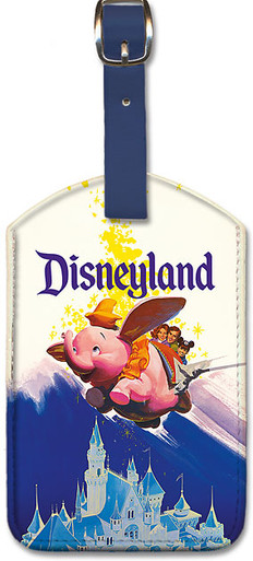Disneyland Dumbo - Leatherette Luggage Tag