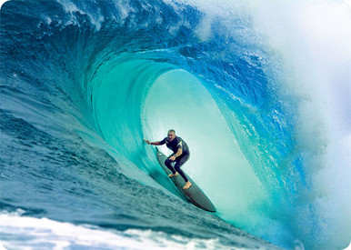 Jaws Barrel by Erik Aeder - Hawaiian Thick Premium Postcard | Pacifica ...