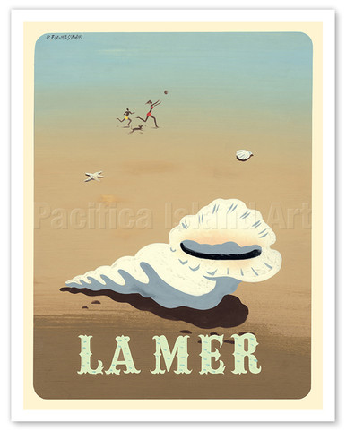 The Sea (La Mer) - c. 1950's - Fine Art Prints & Posters | Classic ...
