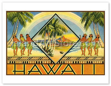 Hawaii Brochure 1943 - Fine Art Prints & Posters