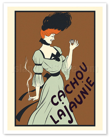 Cachou Lajaunie - Liquorice and Mint Flavored Candies - Fine Art Prints ...