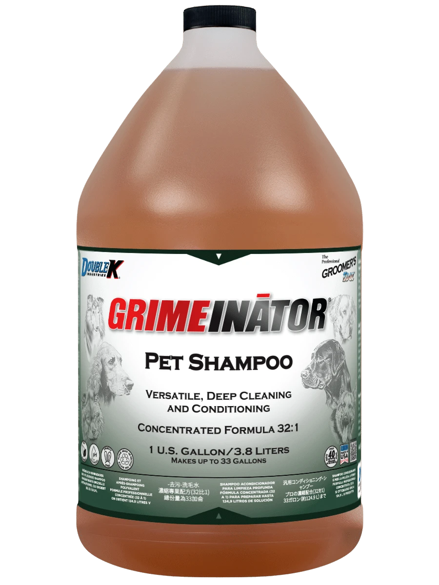 Groomer's Edge Grimeinator Shampoo, 1 Gallon | Groomer's Choice