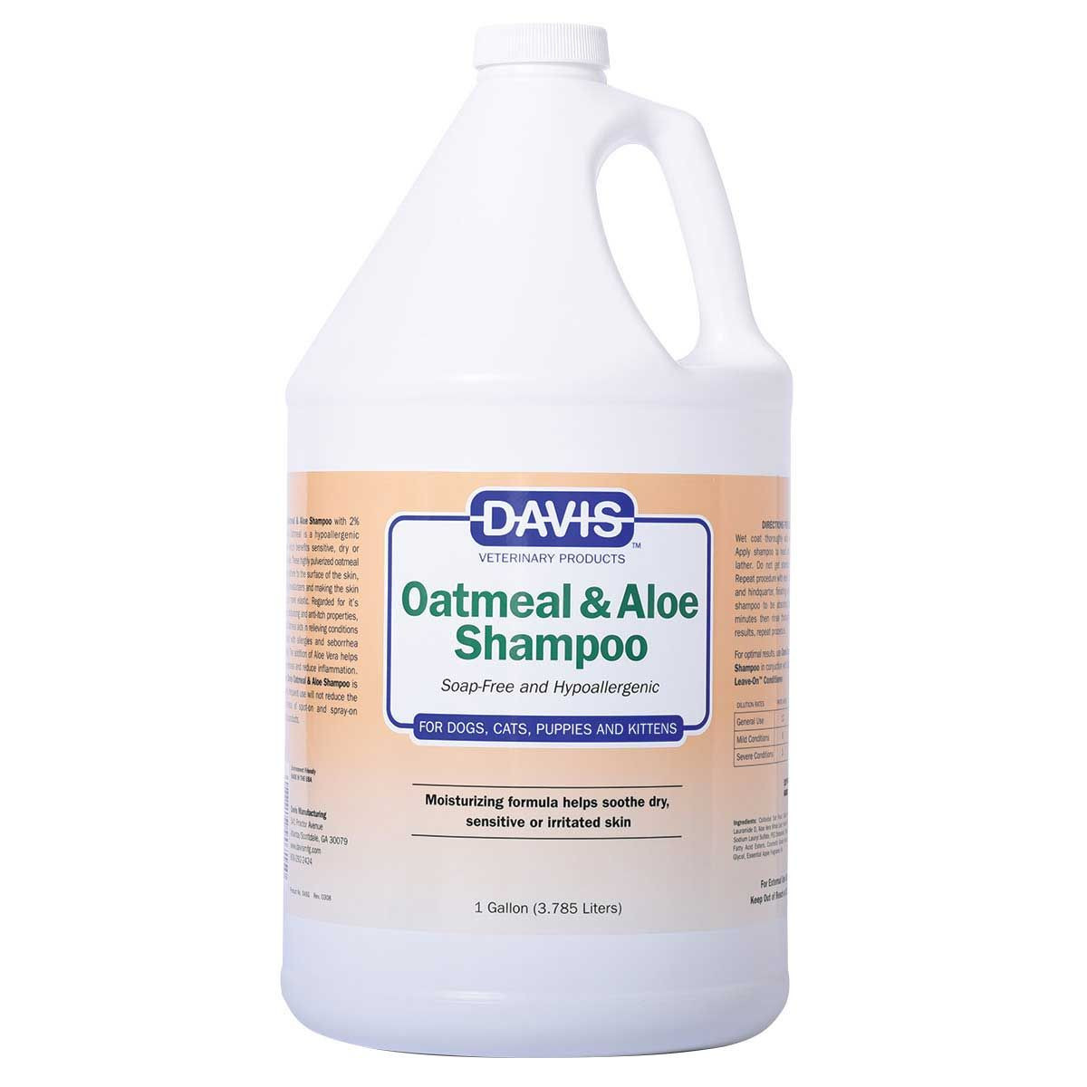 Davis Oatmeal and Aloe, 1 Gallon | Groomer's Choice