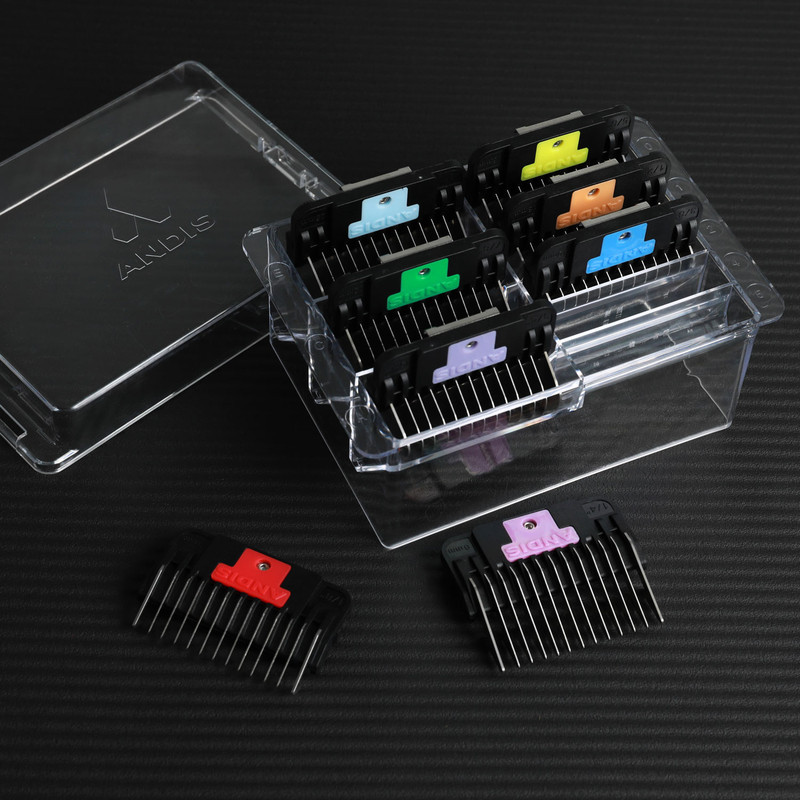 Andis 8 Piece Wide Blade Comb Attachment | Groomer's Choice