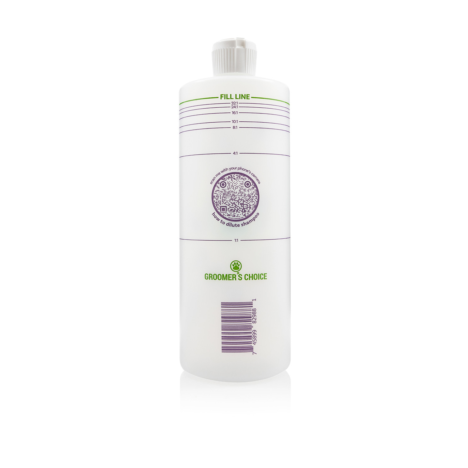 32 oz Dilution Bottle | Groomer's Choice