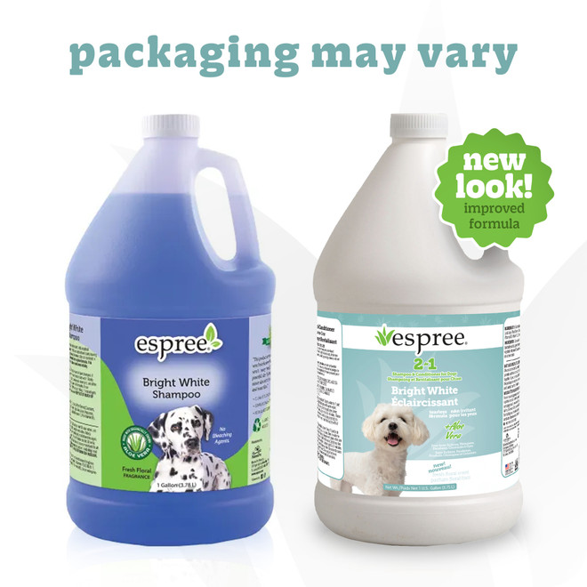 Espree Bright White 2-in-1 Shampoo and Conditioner Gallon | Groomer's ...