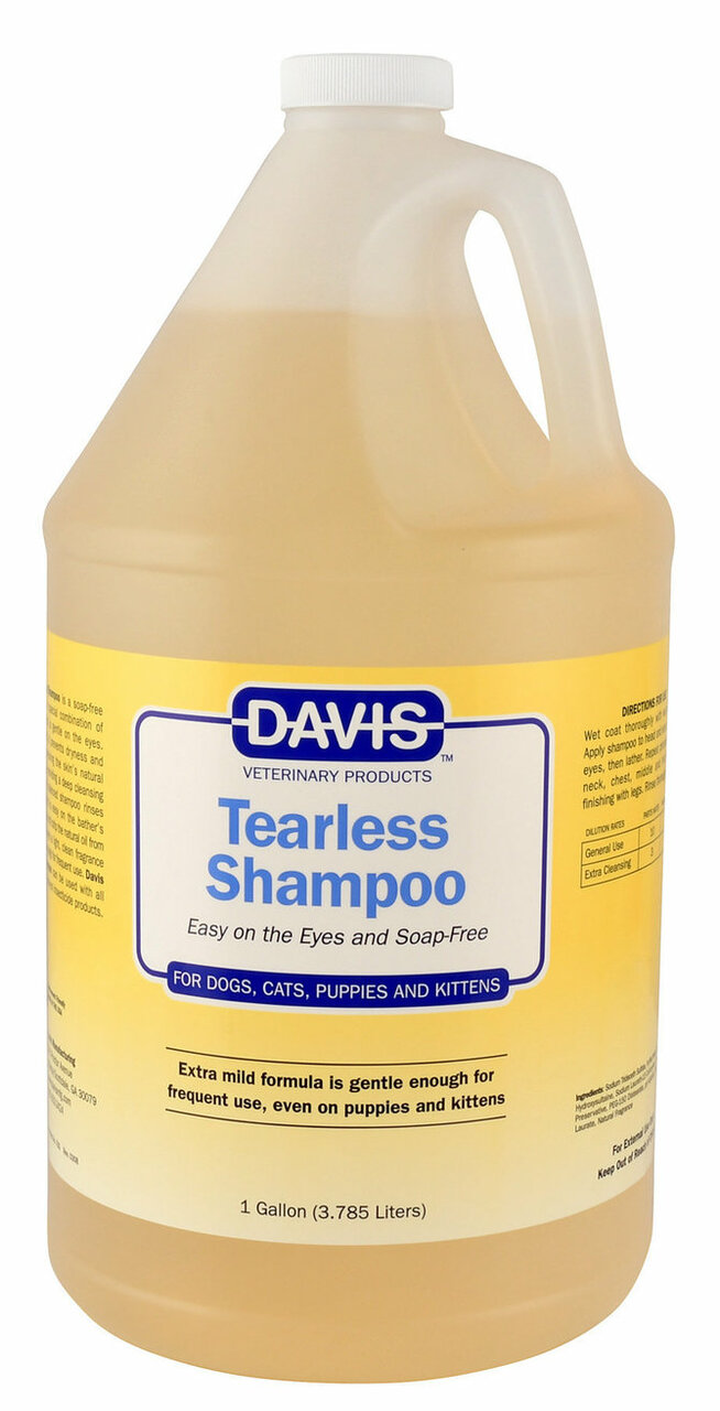 Davis Tearless Shampoo, 1 Gallon | Groomer's Choice