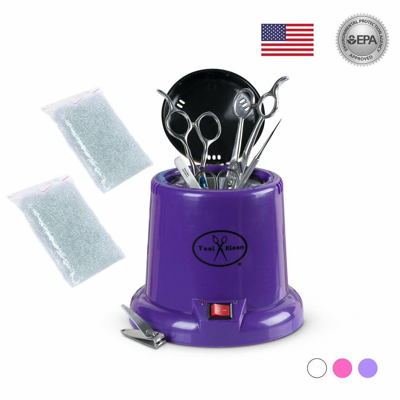 Tool Klean Hot Cup Tool Sanitizer - Purple | Groomer's Choice