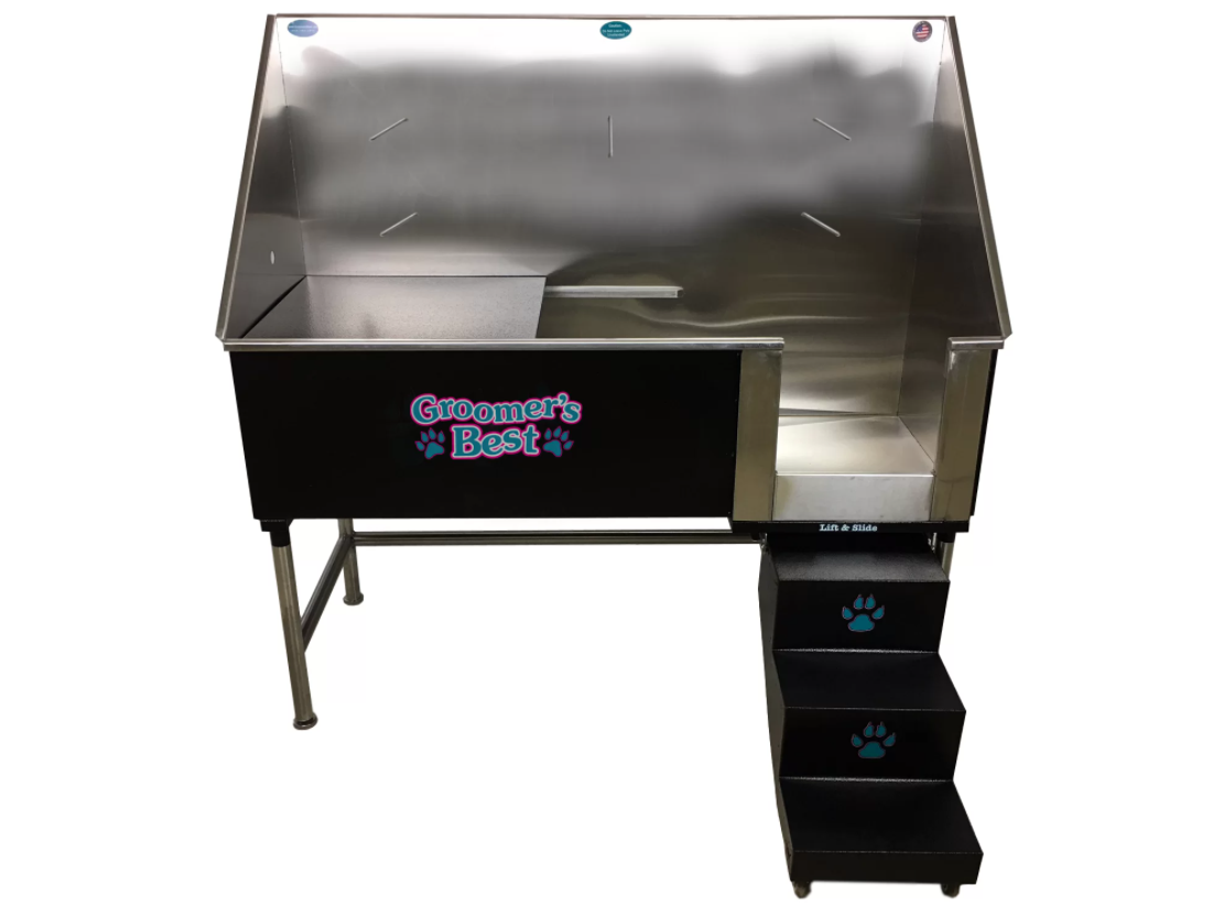 Groomer's Best Elite Tub 24" x 48" Left Drain | Groomer's Choice