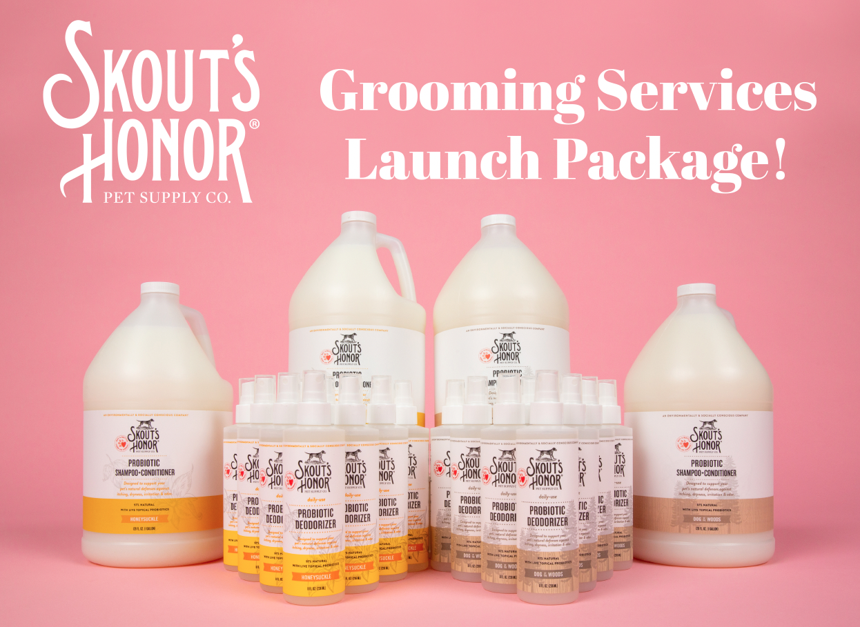 Skout's Honor Grooming Services Launch Package