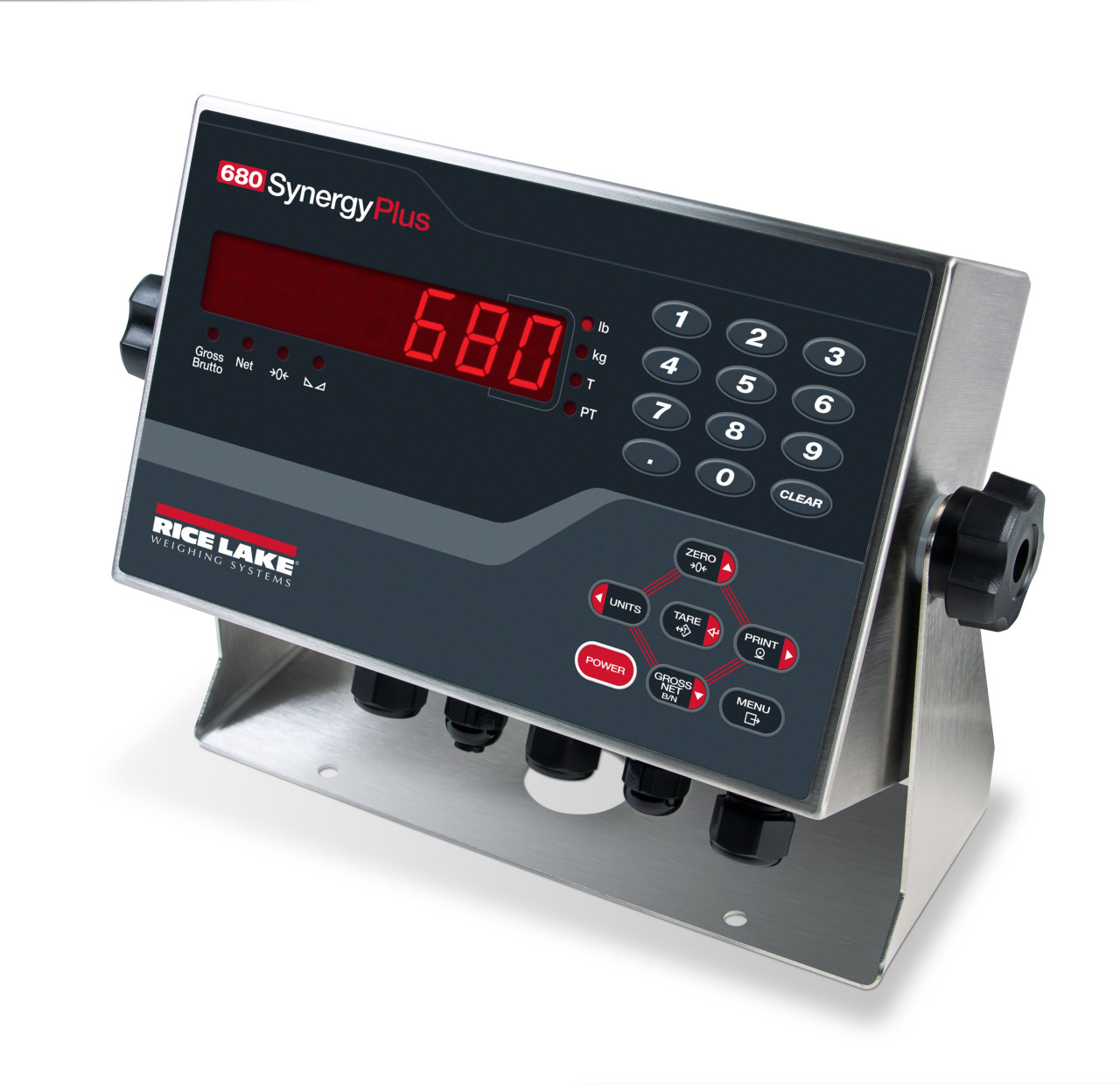 Rice Lake 200183 680 Synergy Plus Digital Indicator - LED Display, 115 ...