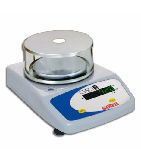 Setra 407129 Sierra SI-4100S 2-Key Digital Laboratory Balance - 4,100 x ...