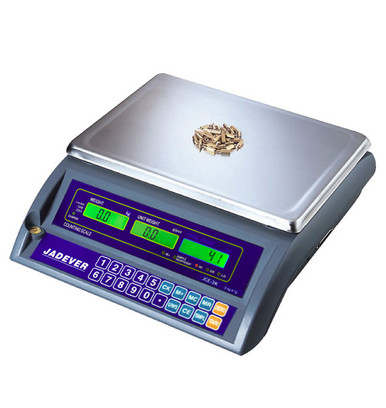 Jadever JCE-3K Counting Scale - 3 kg/6 lb - BullseyeScale.com