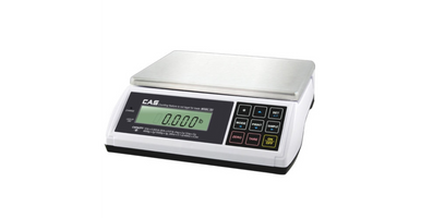 CAS ED-6LB Bench Scale - 3/6 X 0.001/0.002 lb - BullseyeScale.com