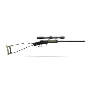 Chiappa Little Badger .22LR 16.5"/419mm Single-Shot ODG w/4x20 Scope