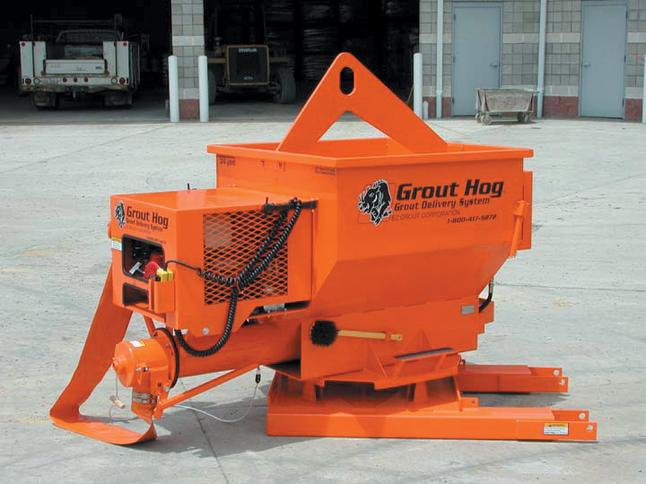 EZG #GPHC75 Gas Grout Hog with Crane Bail