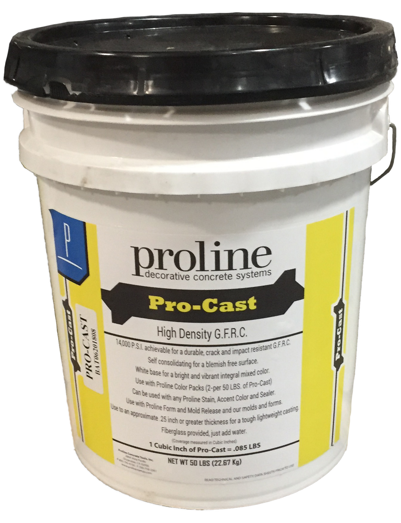 Proline PROCAST 5-Gallons GFRC Mix - Glass Fiber Reinforced Concrete