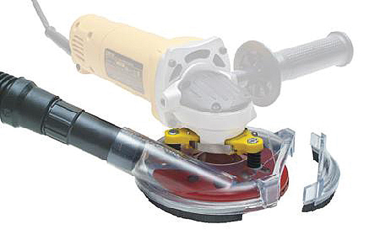 Dustless Tools D1850 7" - 9" Dust Buddie with Universal Arbor and 18" Hose