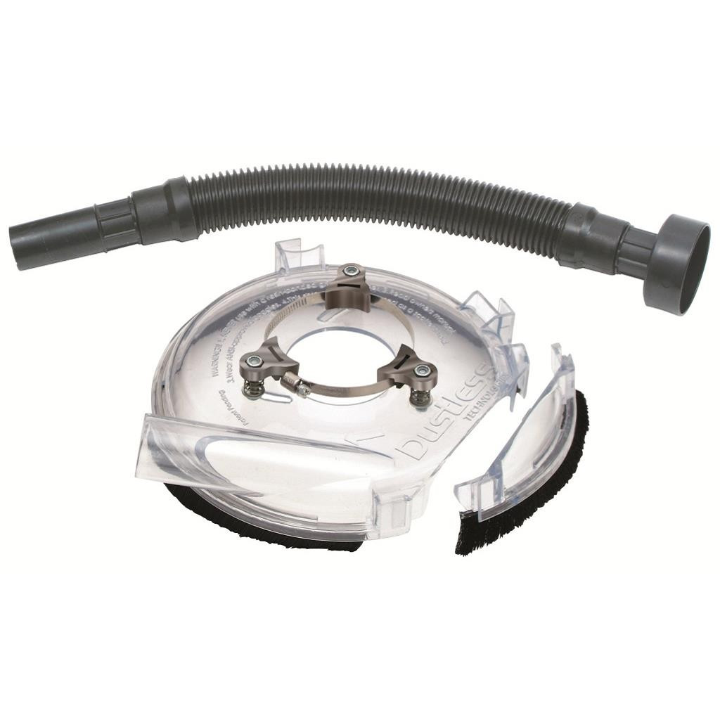 Dustless Tools D1850 7" - 9" Dust Buddie with Universal Arbor and 18" Hose
