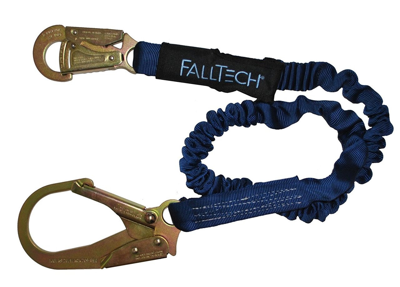 FallTech 82403 6 Ft. Elastech Shock Absorbing Lanyard