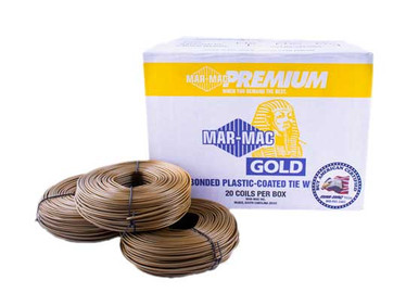 MAR-MAC Roll Tie Wire 16 Ga. - Plastic Coated
