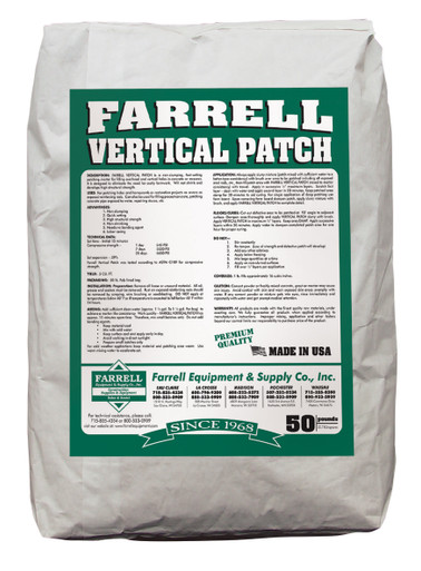 Farrell Equipment 50 LB Bag Vertical Patch