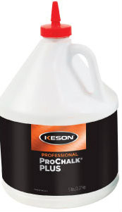 Keson PM105BLACK 5 lb. Jug Black Permanent Chalk