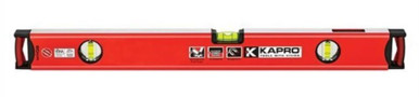 Kapro 985-41X-48-24 24-Inch APOLLO Box Level with Magnified Vials and ...