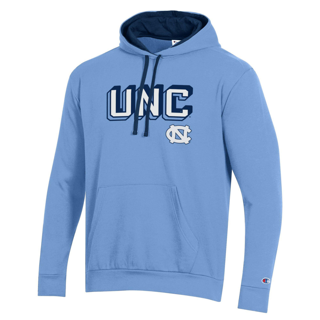 Champion Applique 3D UNC Hood- Blue