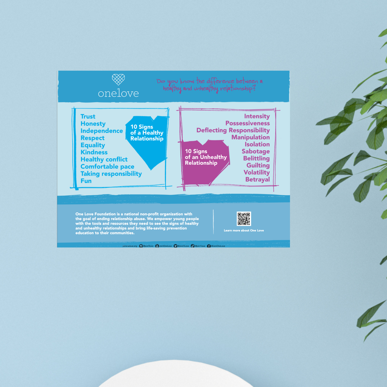 One Love Foundation Merchandise Store (Demo)