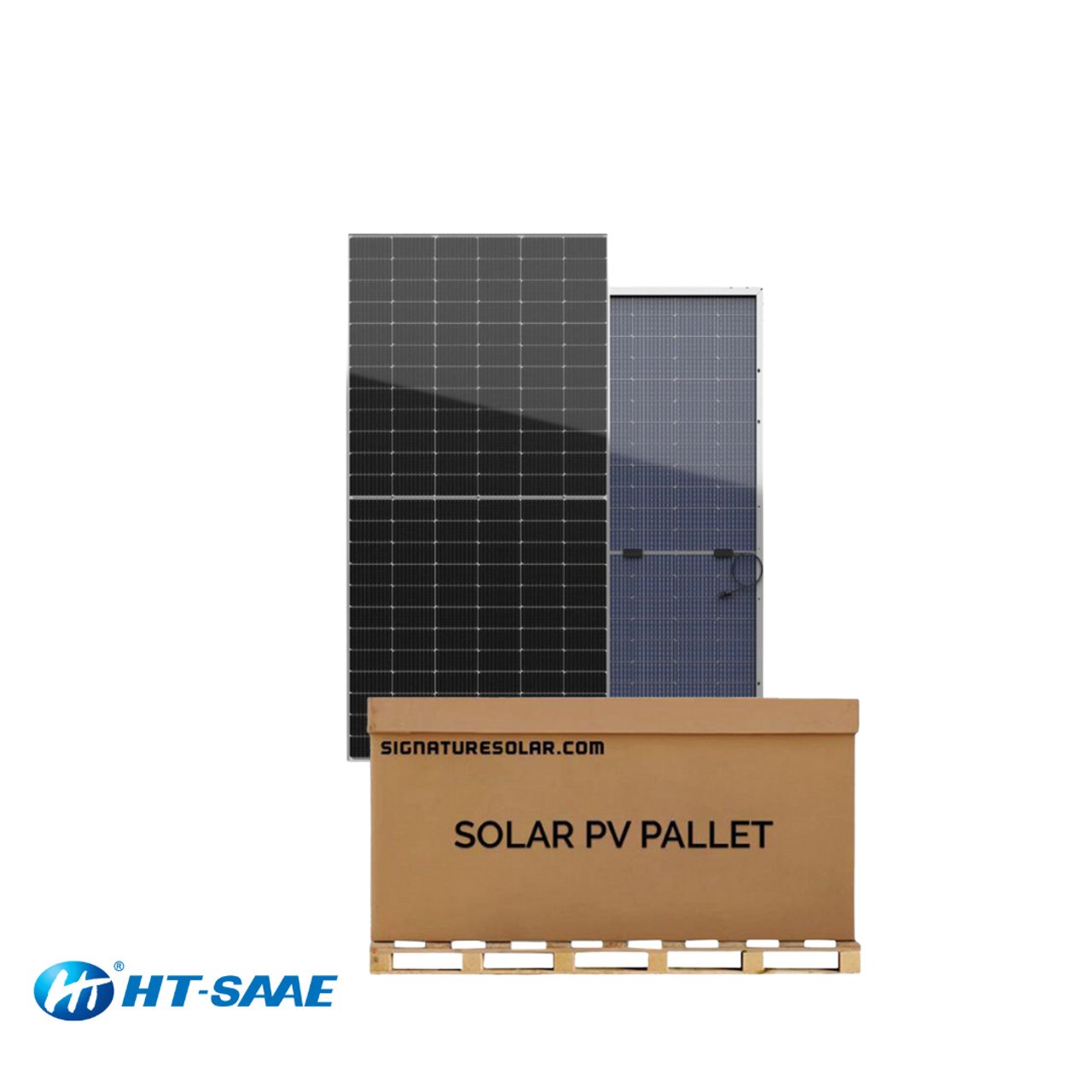 HT 550W Full Pallet of Bifacial Solar Panels | 31 Panels