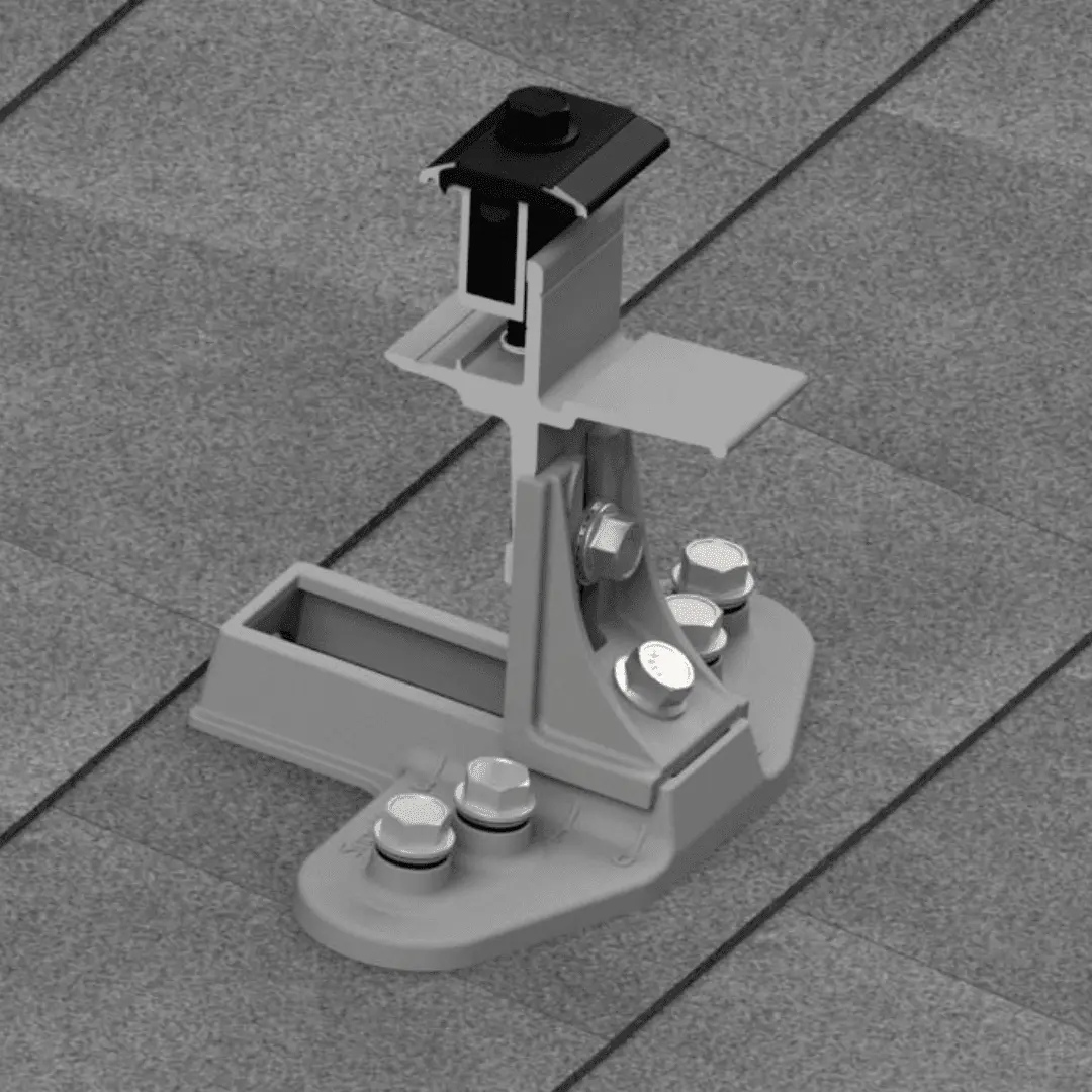 TopSpeed Original with SpeedSeal+ | Solar Roof Mount Kit