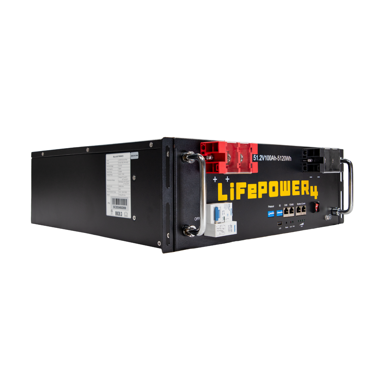 EG4 LifePower4 V2 Lithium Batteries Kit | 30.72kWh | 6 Server Rack ...