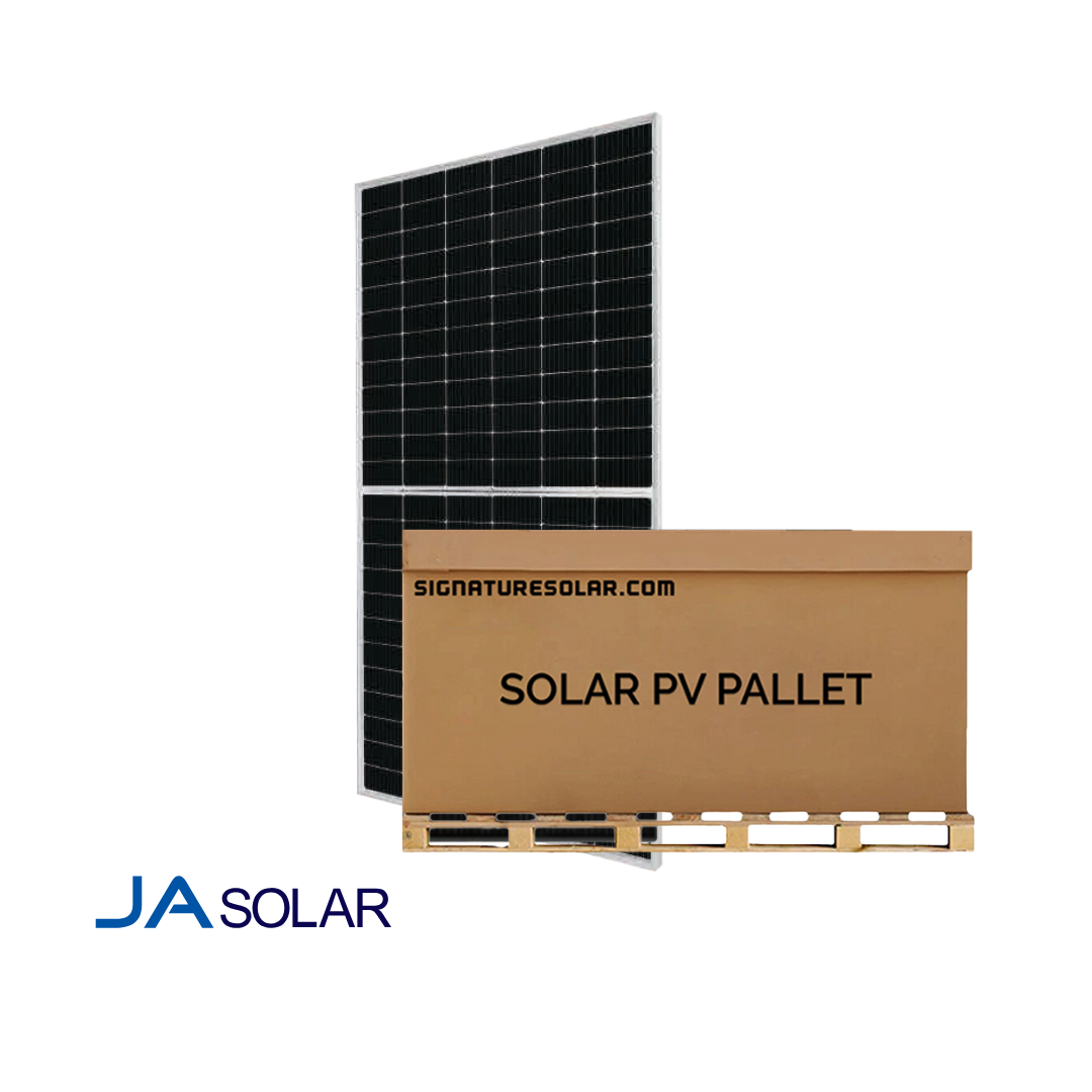 JA Solar 540W Pallet of Bifacial Solar Panels | 31 Panels - Signature Solar