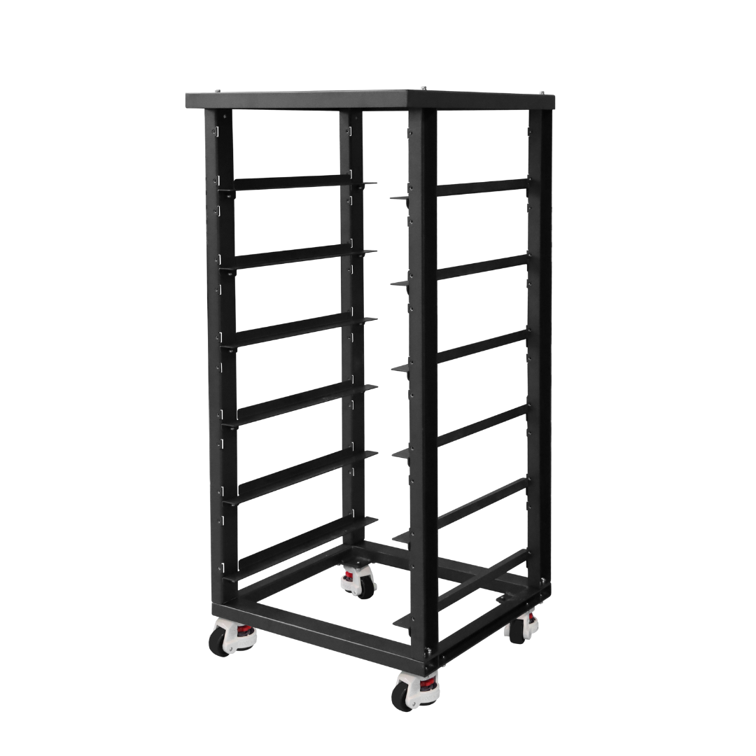 EG4 6-Slot Enclosed Battery Rack | Pre-Assembled