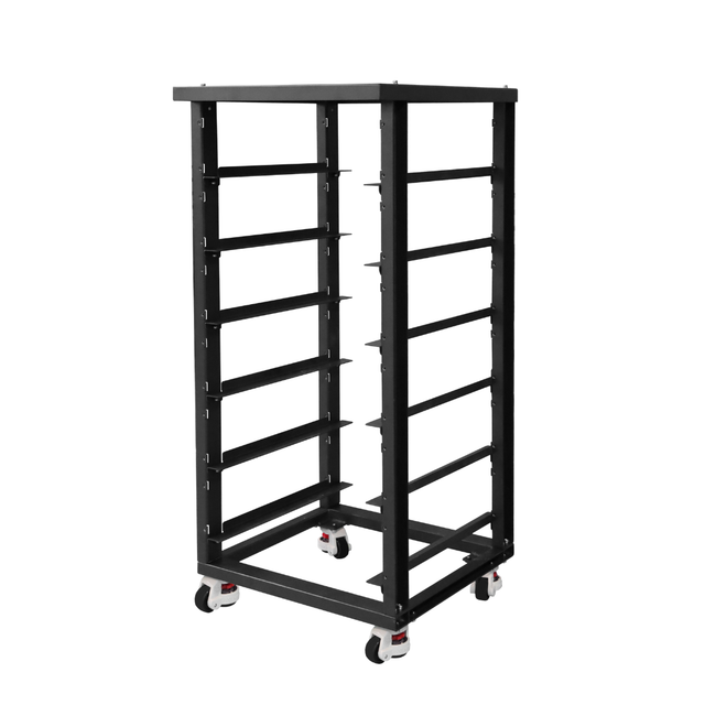 EG4 6-Slot Enclosed Battery Rack | Pre-Assembled