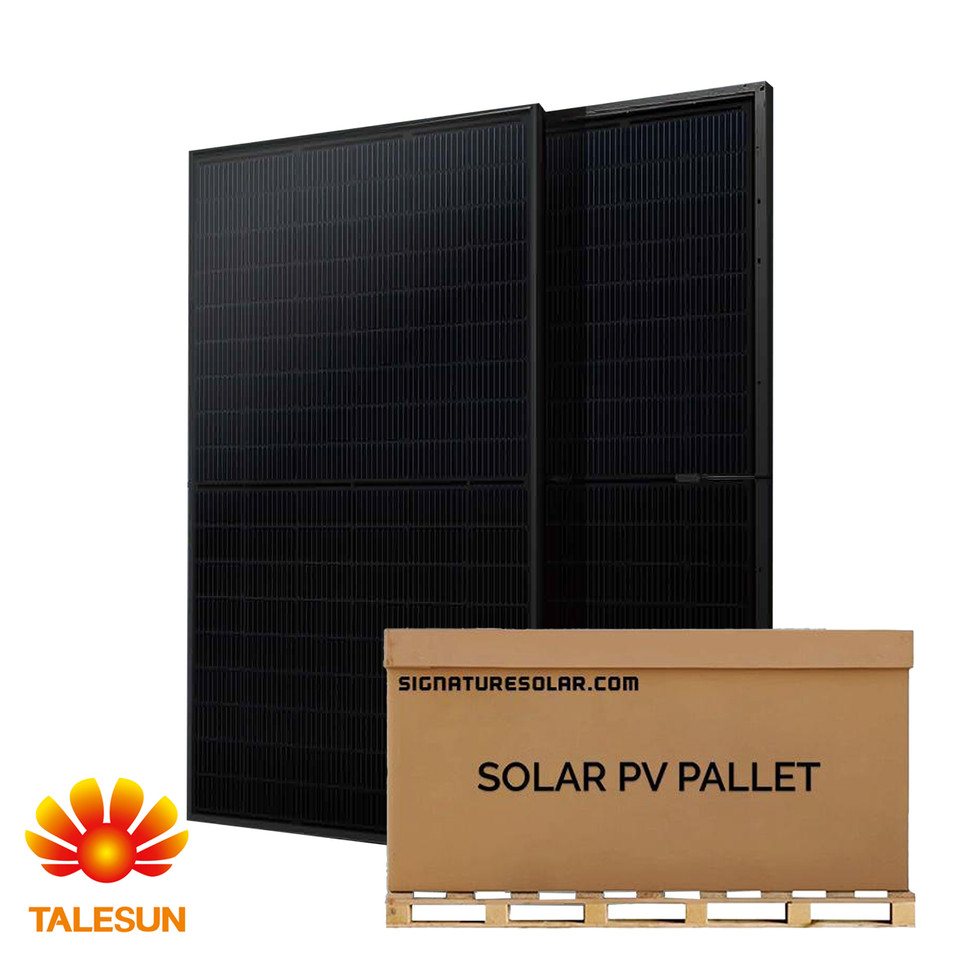BlueSun 460W Pallet of Bifacial Solar Panels | 36 Panels