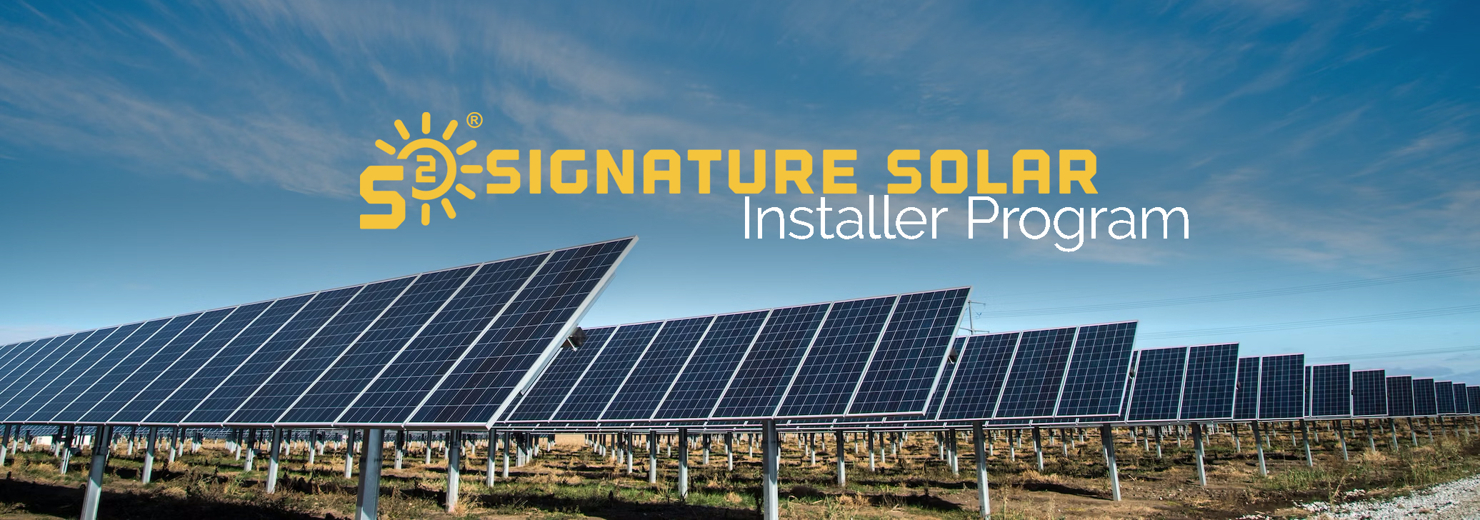 Signature Solar | Installer Program
