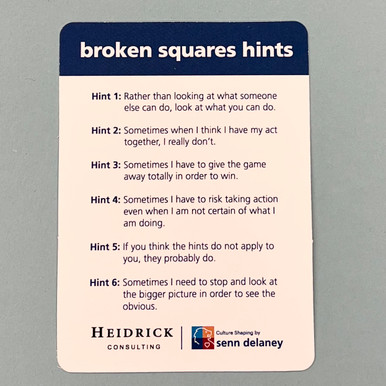 Broken Squares Solution Card - Heidrick & Struggles