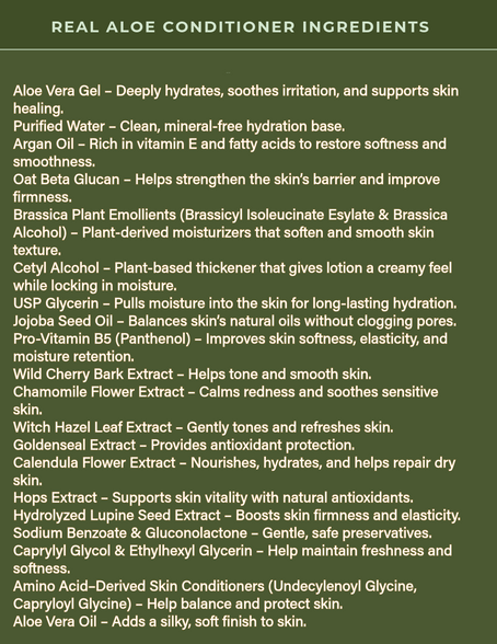 eal Aloe® Shampoo + Conditioner + Lotion Value Pack | Hydrating Daily ...