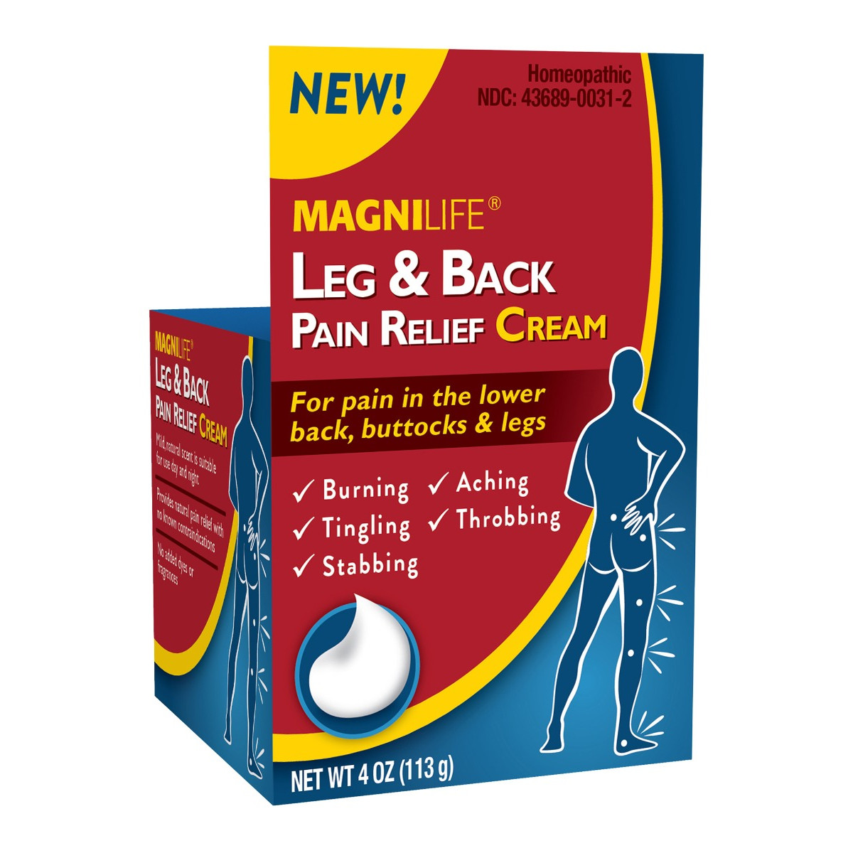 Leg & Back Pain Relief Cream
