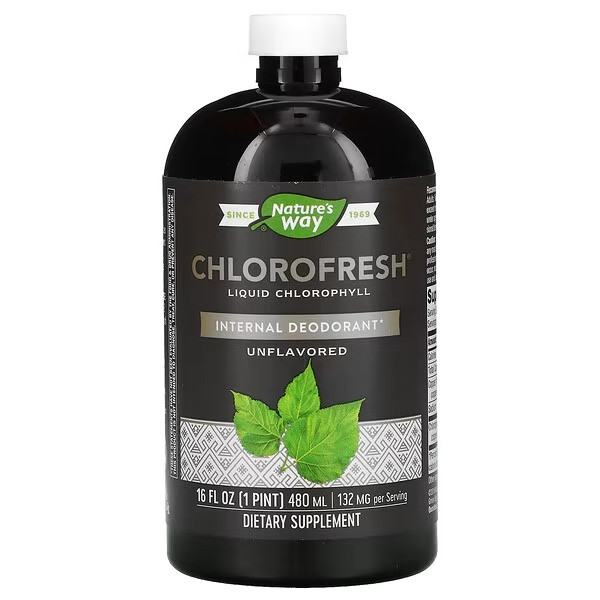 Nature's Way, Chlorofresh, Liquid Chlorophyll, Unflavored, 16 fl oz ...