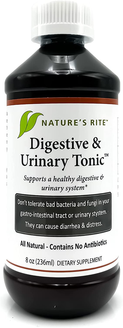 Nature's Rite Colloidal Silver Liquid, Digestive & Urinary Tonic, 45 ...