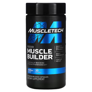 MuscleTech, Platinum Muscle Builder, 30 Rapid-Release Capsules