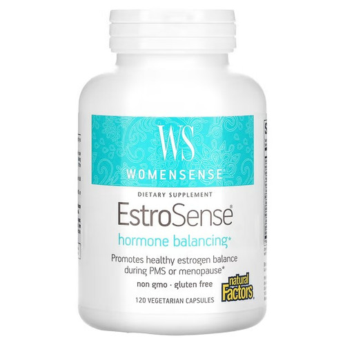 Natural Factors, WomenSense, EstroSense, Hormone Balancing, 120 ...