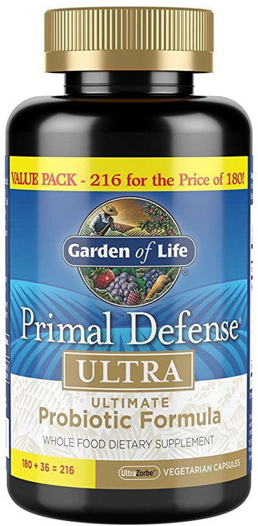 primal defense probiotics, garden of life primal defense ultra
