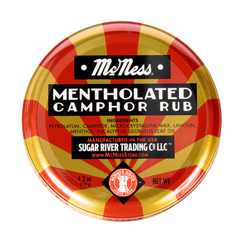 McNess Mentholated Camphor Rub (Formerly Ointment) 4.2 oz New Fresh Stock