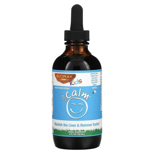 Bioray Inc., Kids, NDF Calm, Vanilla, 4 fl oz (120 ml)
