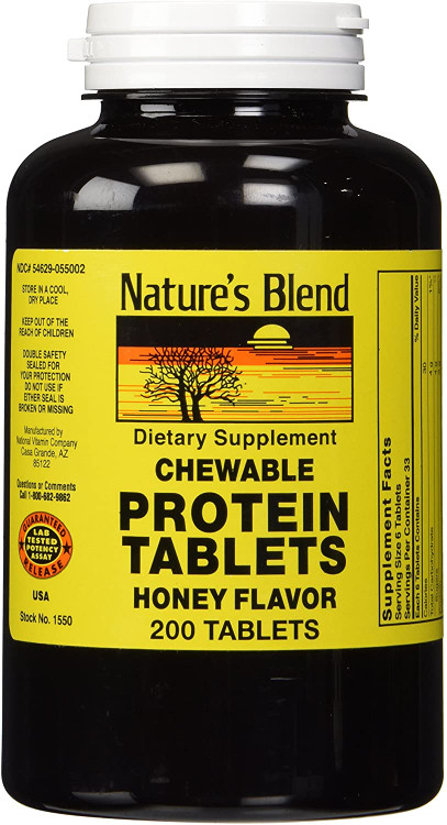 Nature's Blend Protein Chewable, Honey Nature's Blend Protein Chewable