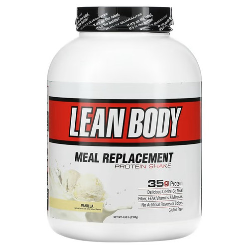 Labrada Nutrition, Lean Body, Meal Replacement Protein Shake, Vanilla ...
